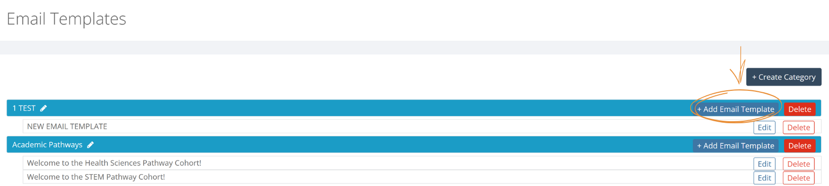How to Create Email Templates in the CRM & Cohort Center
