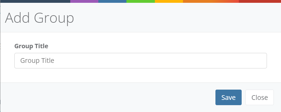 Create, Edit, or Delete Departments and Groups
