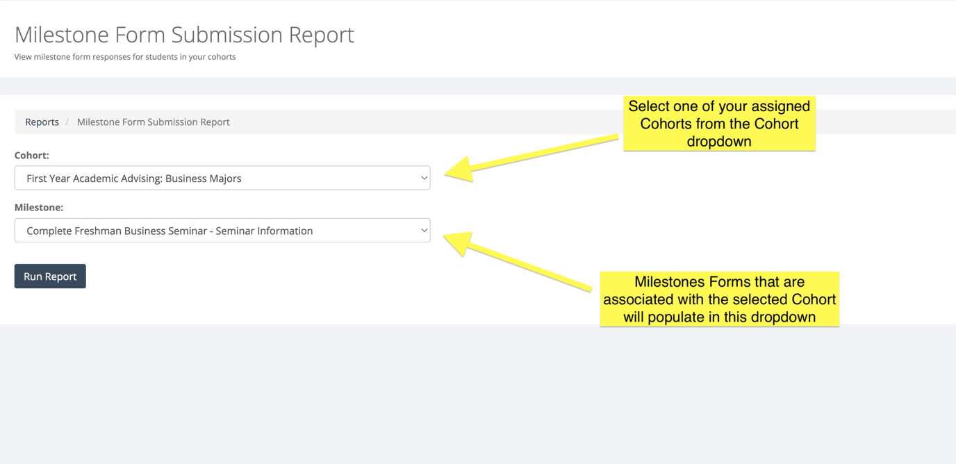 How to Use CRM & Cohort Center Reports