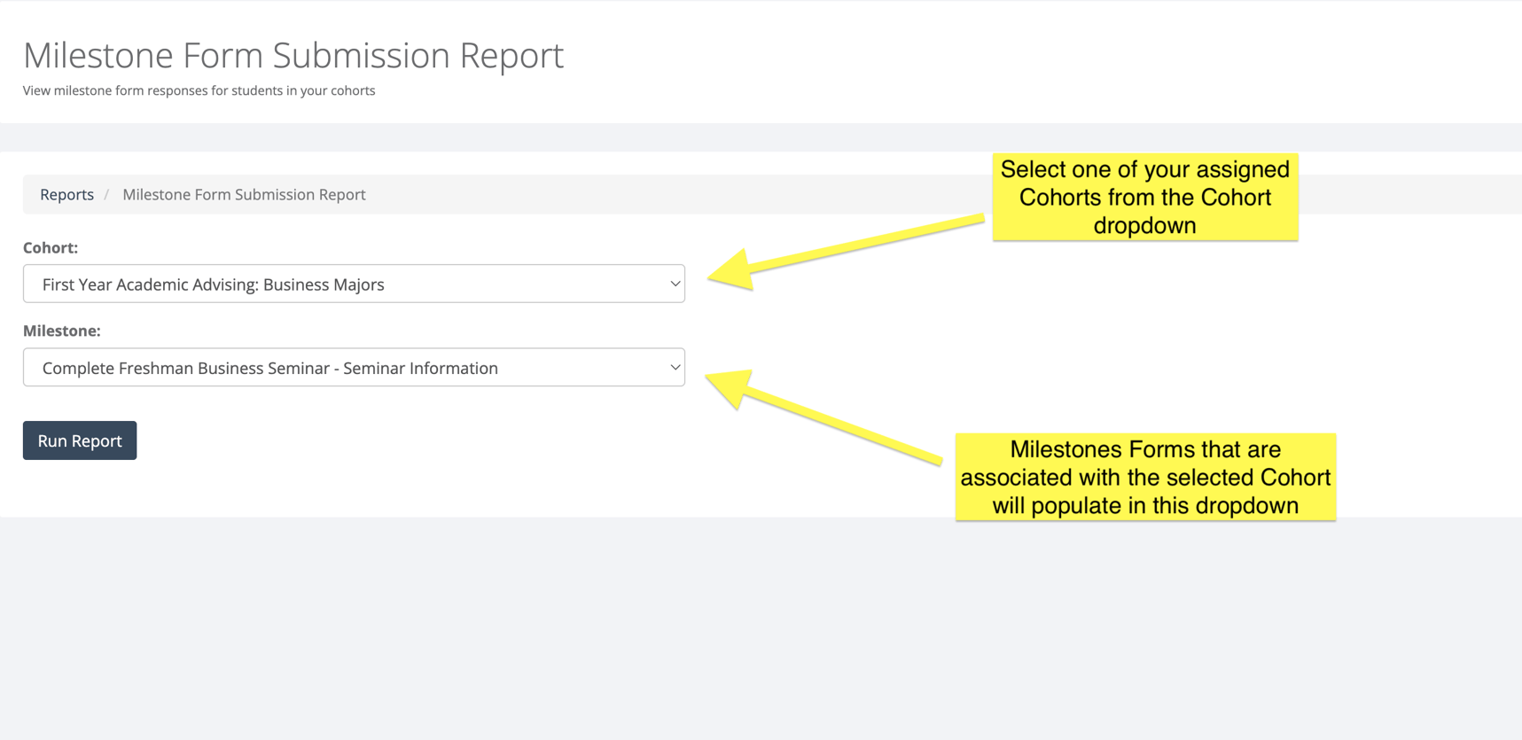 How to Use CRM & Cohort Center Reports