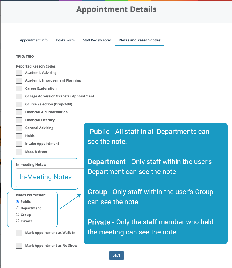 Set Privacy Levels for Meeting Notes