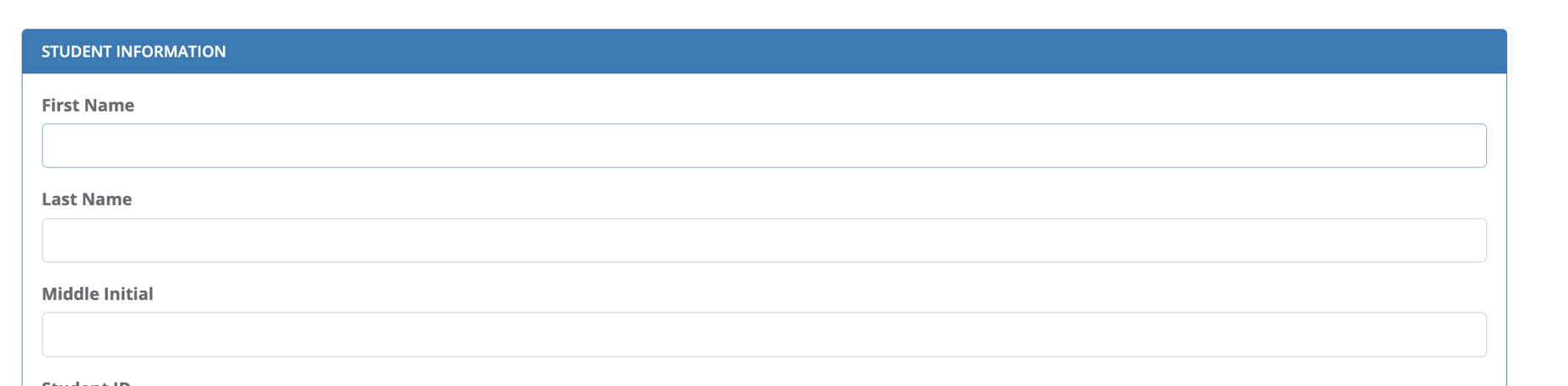 Understanding Form Fields Used to Create Questions in CRM Registration ...