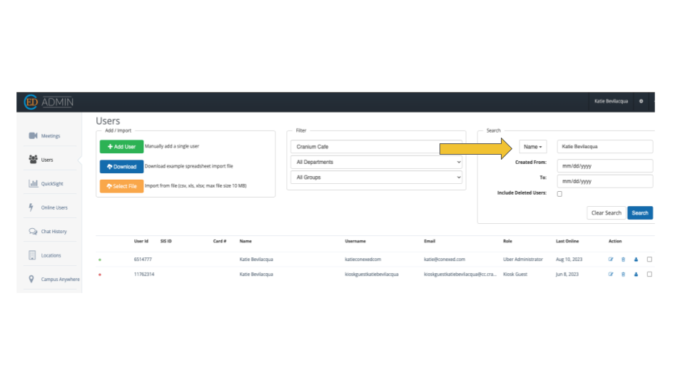 Upgrade User Roles
